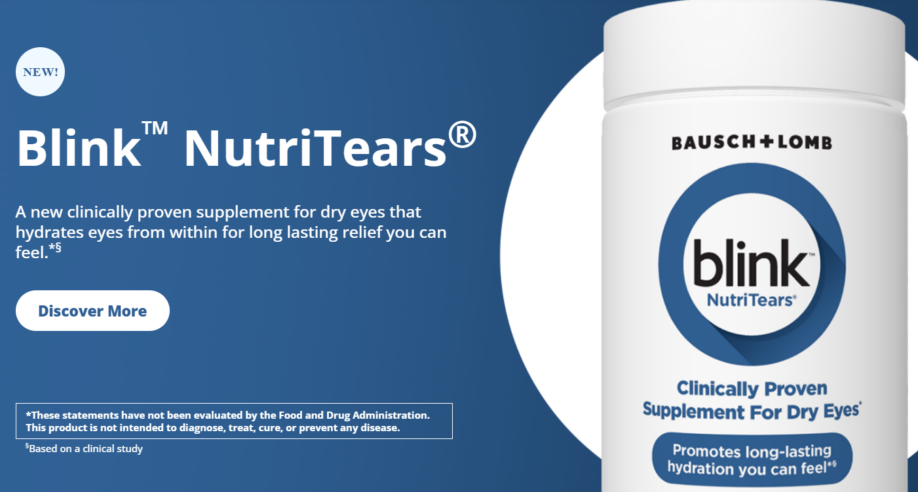 Bausch + Lomb Launches Blink™ NutriTears® for Dry Eye in the U.S ...
