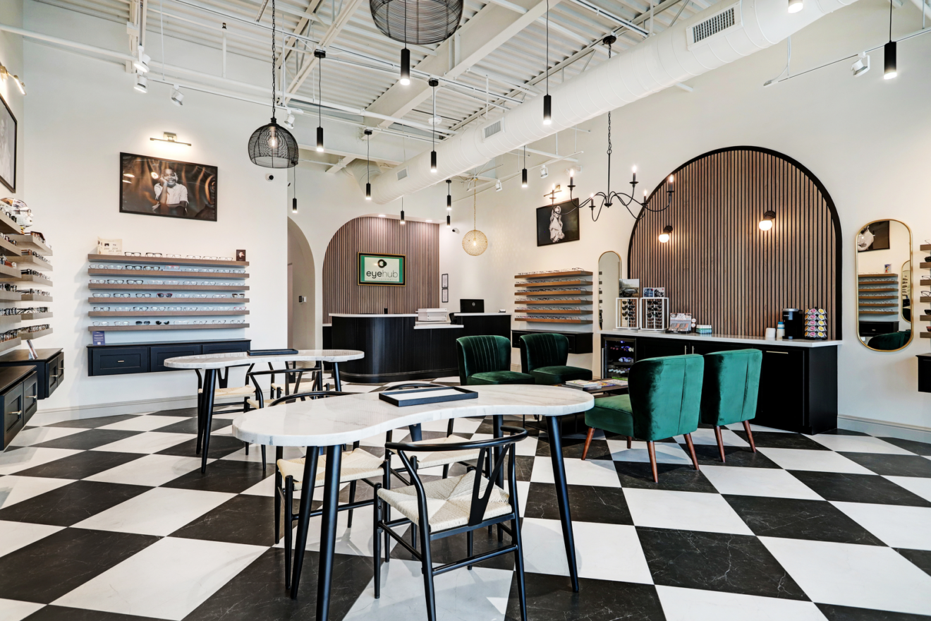 Sleek and Simple: Eye Care Practices Featuring Black and White Designs ...