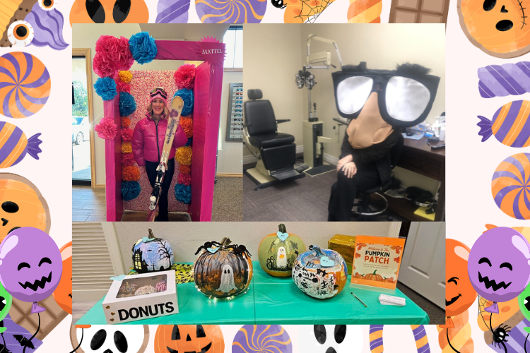 Eye Care Offices Get in the Halloween Spirit With Pumpkins and Costumes ...