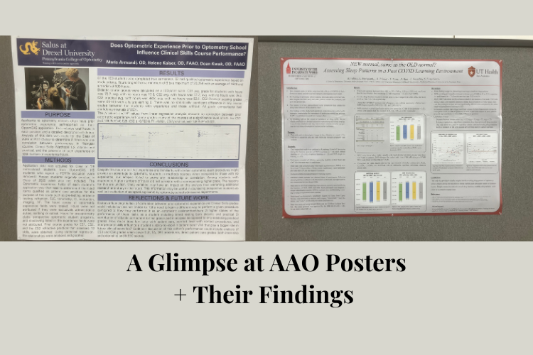 AAO Posters Reflect Research Trends | Women In Optometry
