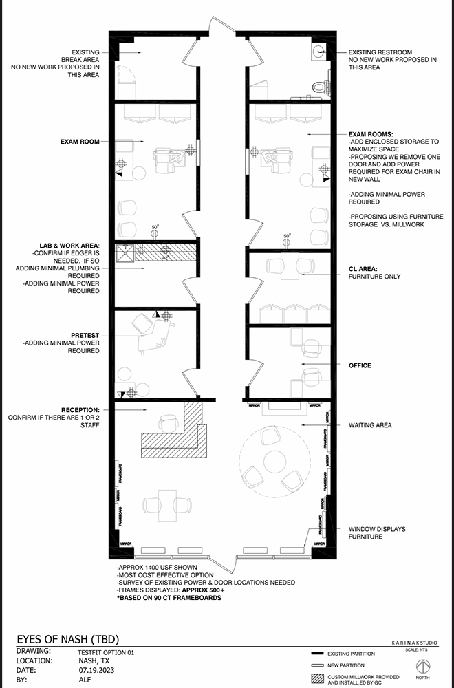Game Day Vision: Trip Sparks New Nash Eye Care Clinic | Women In Optometry