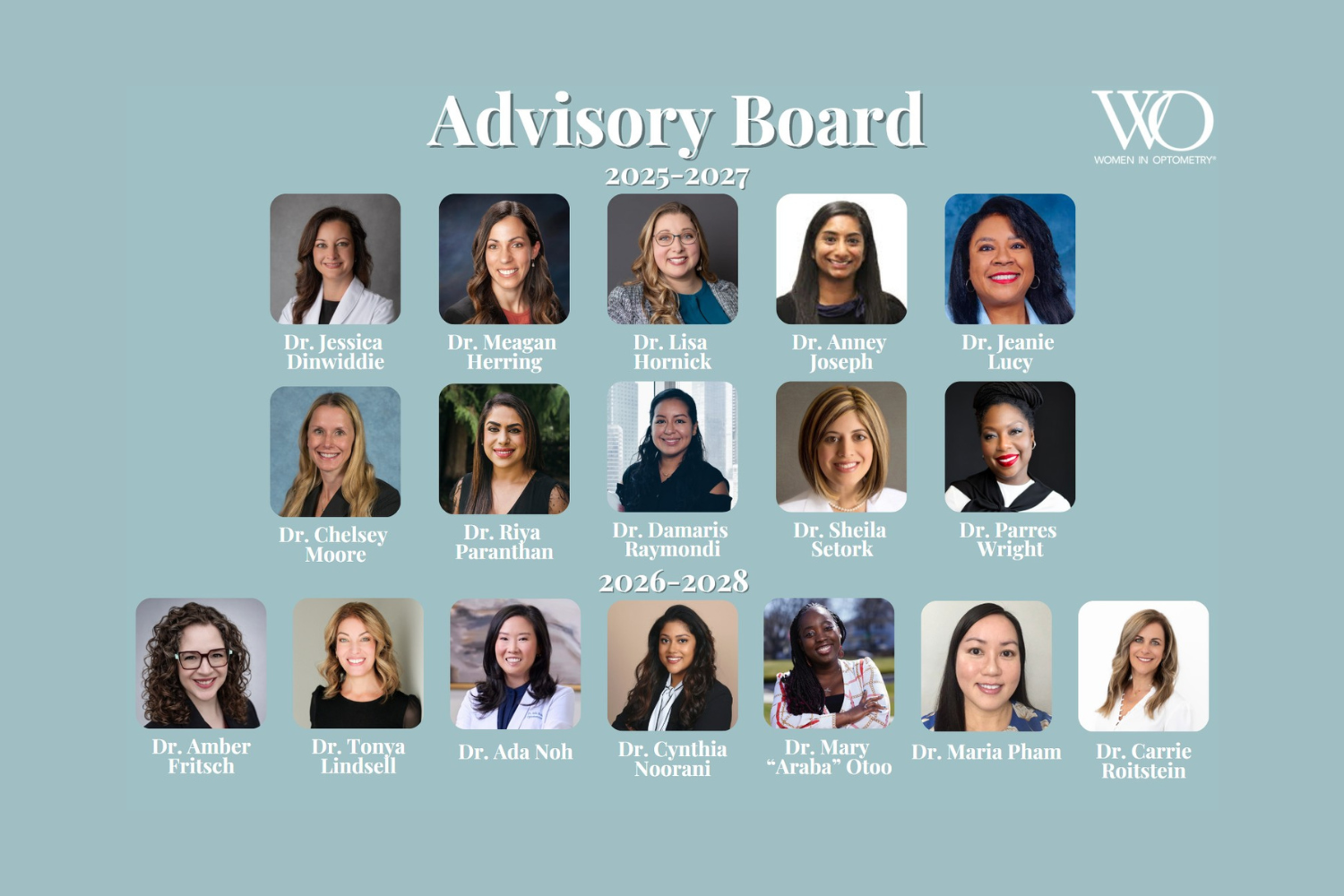 Seven New Members Join WO Professional Advisory Board | Women In Optometry
